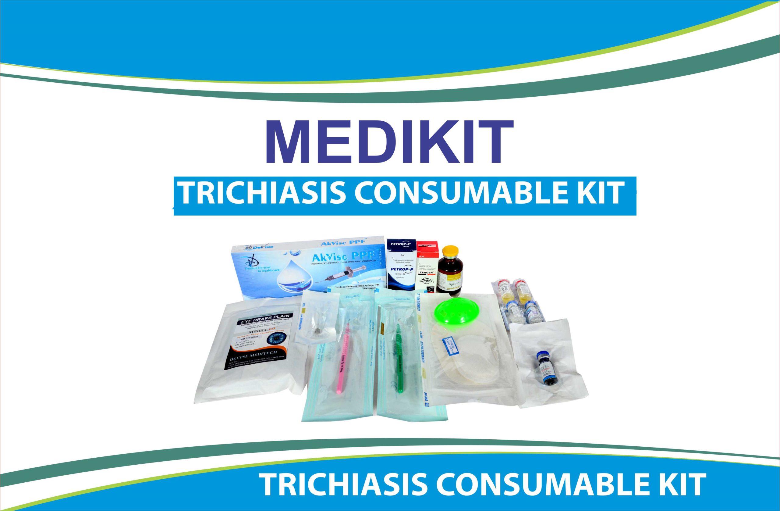 Trichiasis Consumables Surgical Kit - IAPB Valued Supplier Scheme